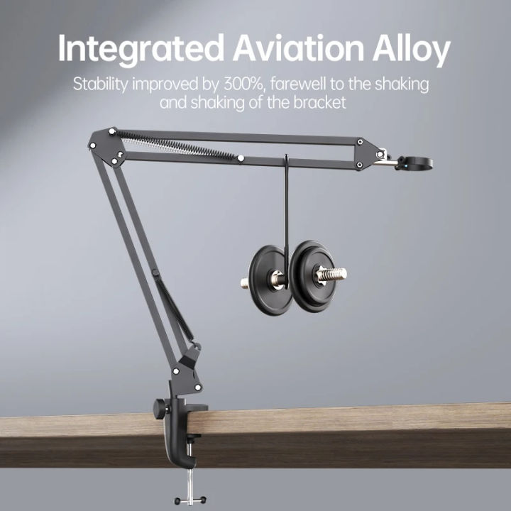Flexible Microscope Arm Stand Adjustable Metal Bracket Mount for Coin ...