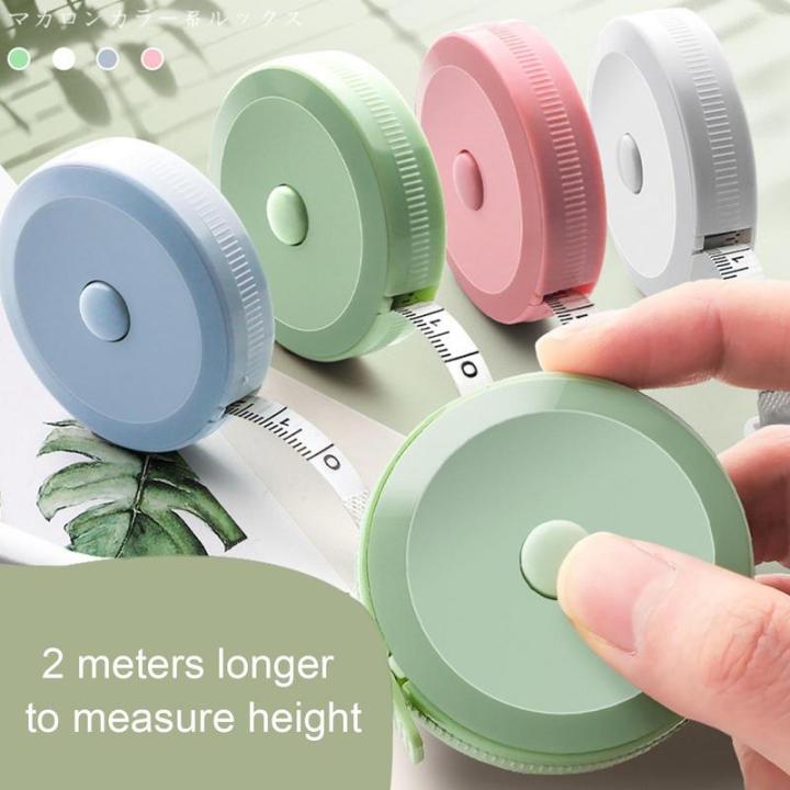 2M Tape Measure Retractable Body Measurement Tape Measuring Ruler ...