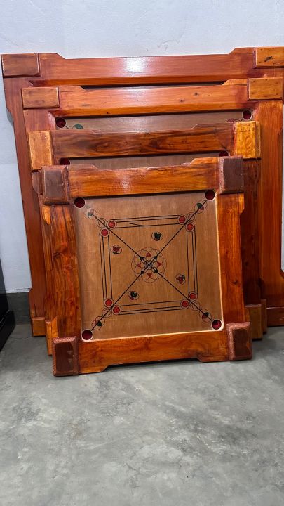 Carrom Board 40 Inc with guti Set And Strikes | Daraz.com.bd