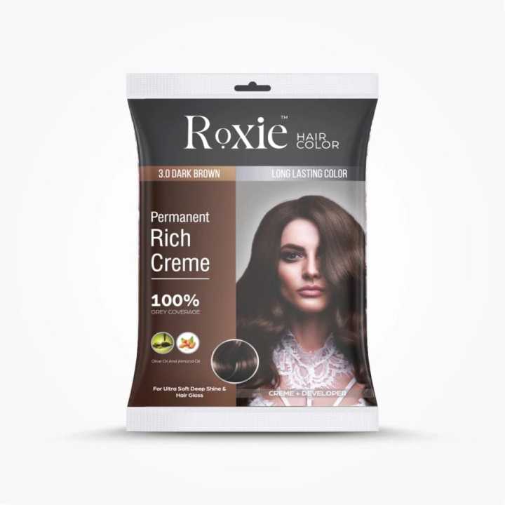 Roxie Hair Color Sachet Grey Coverage Herbal Hair Color Sachet – 100% ...