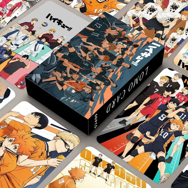 Haikyuu anime, set of 60 Hinata Shoyo character photography cards, Lomo ...