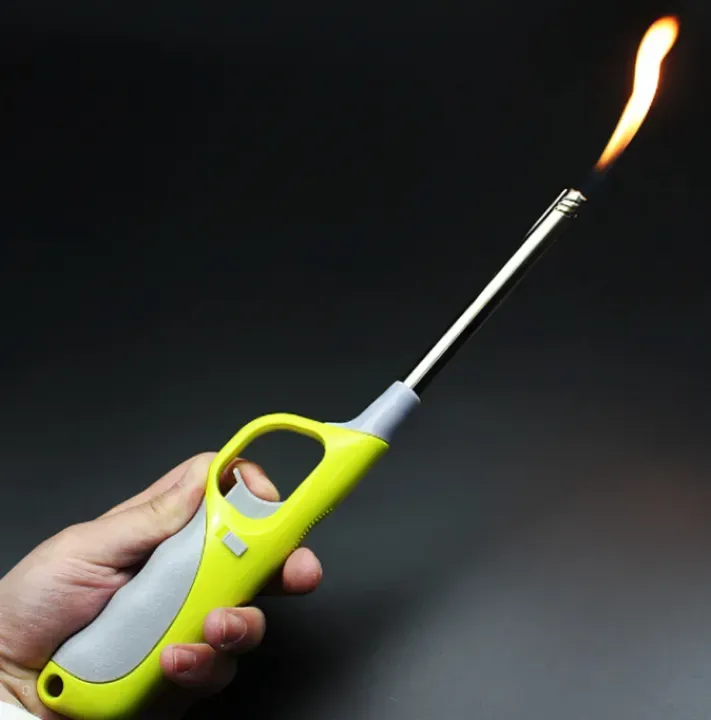 Kitchen Igniter Mini Butane Gas Refillable Plastic Torch Lighter for ...