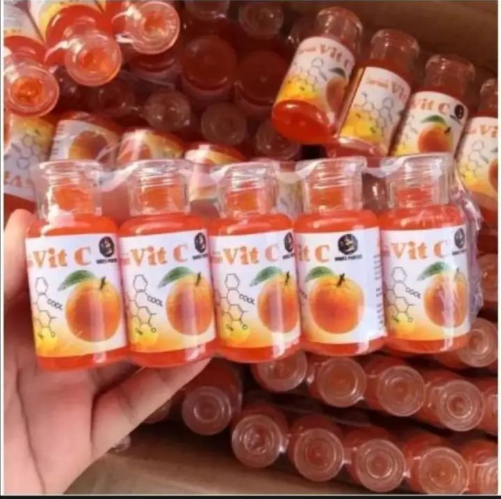 Natural Orange Extracted Vit C Serum for Face & Body (Vitamin C) 30ml Made In Thailand vitc ...