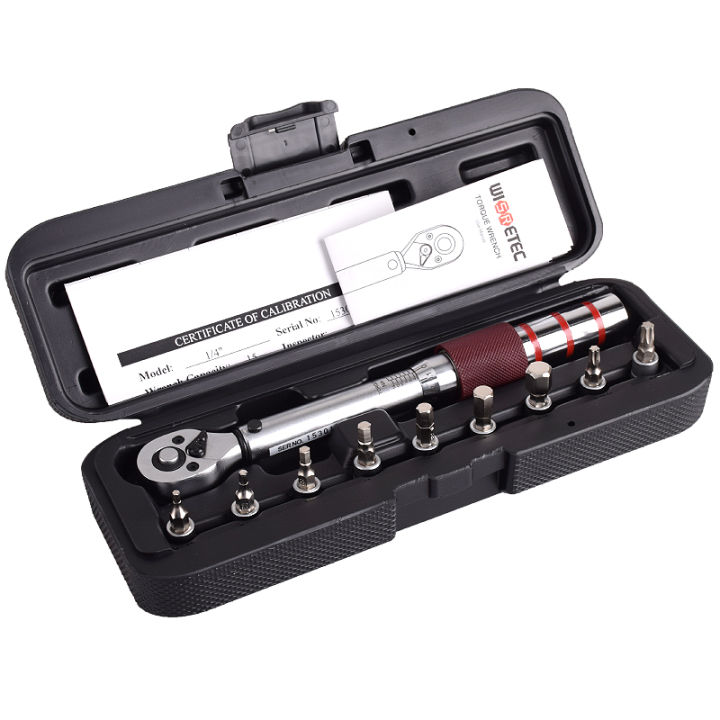 Industrial Grade 1/4 Mini Bicycle 2-15Nm Torque Wrench Set Torque ...
