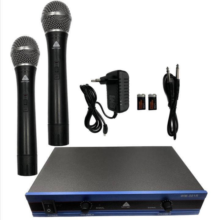 High quality A grade dual handheld wireless microphone | Daraz.lk
