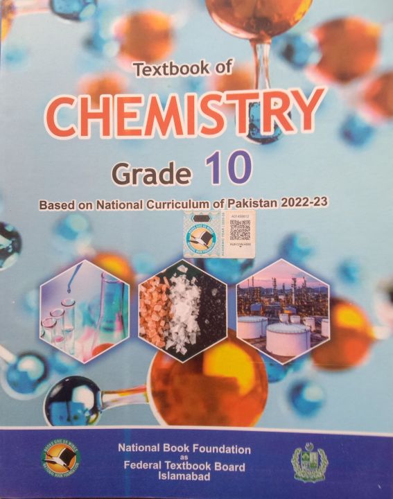 Textbook Of Chemistry Grade 10 New Edition 2025 National Book ...