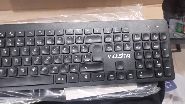 Wireless Keyboard Wireless Mouse Combo VicTsing Bundling PC176B ...