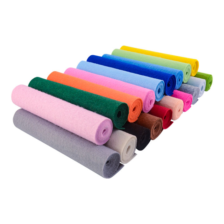 Felt Fabric Sheet 20x30cm, 30x30cm for DIY Sewing Dolls Crafts Material, Billboard Wedding Decor ...