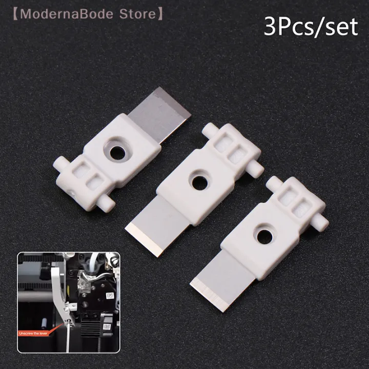 Replacement Cutter Spare Parts: 3 Blade Pack for Bambu Lab X1/P1/A1 3D ...