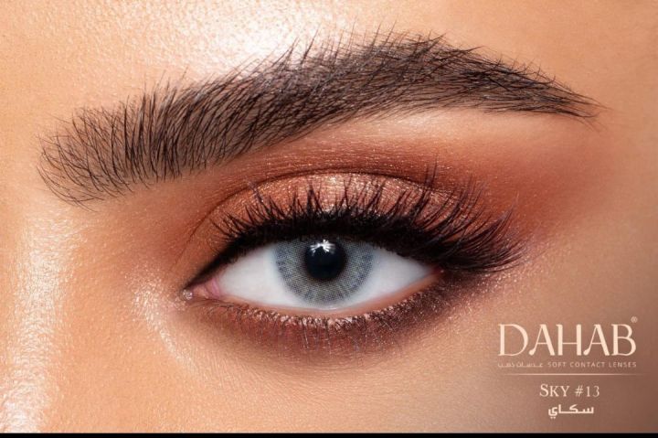 "DAHAB" Color Name: SKY#13, 100% Geniun Product Colored Contact Lenses ...