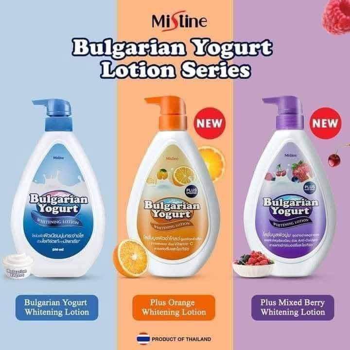 Mistine Bulgarian Yogurt lotion 500ml | Shop.com.mm