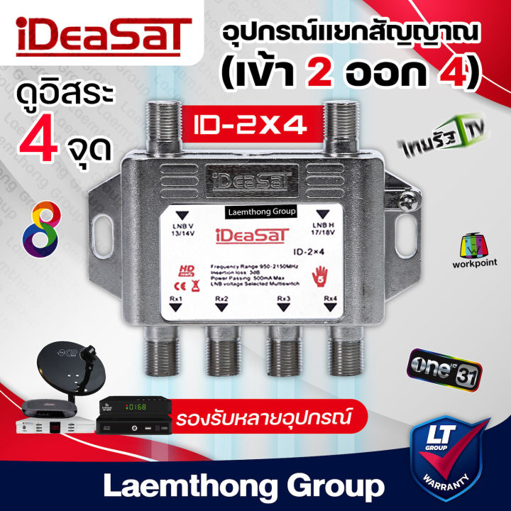 Ideashot multiswitch independent 4 channels id-2x4 version (MULTI2x4) c ...