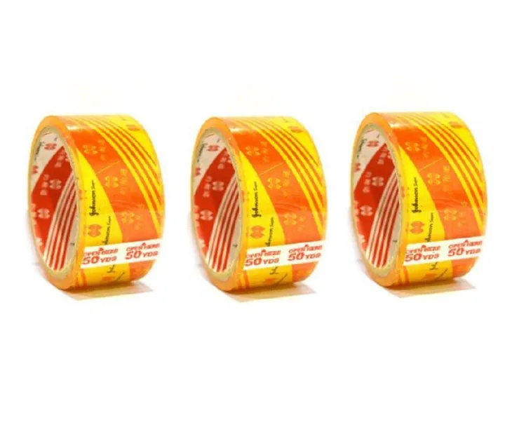 Scotch Tape Carton Tape Yellowish 50yd (2pcs) | Daraz.pk