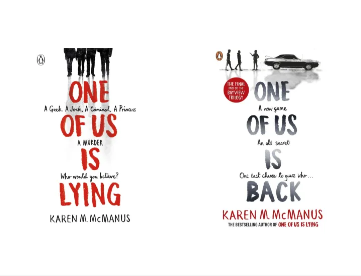 One of us is lying , one of us is back set of 2 books | Daraz.pk