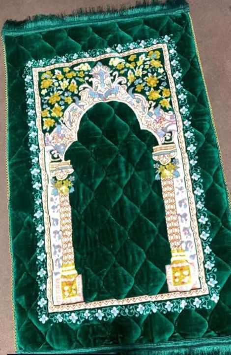 Traditional Turkish Style Prayer Rug | Jai Namaz | Janamaz Prayer Mat ...