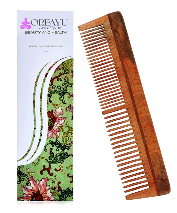 Oreayu Neem Wood Comb | Daraz.lk