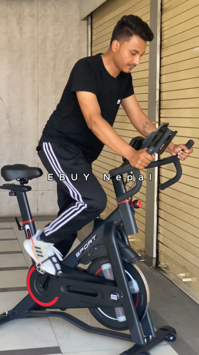 High-Performance Indoor Exercise Spin Bike – Ultimate Cardio Fitness ...