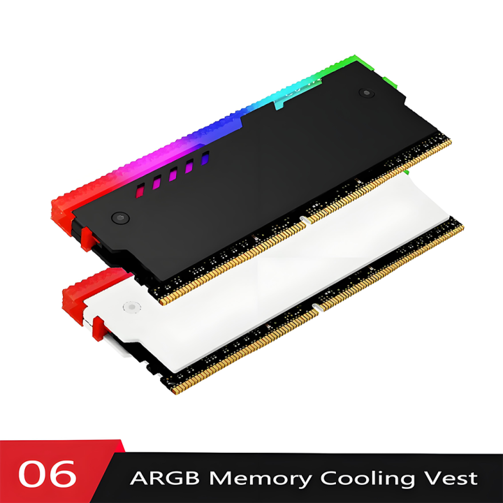 Desktop Computer Ram Heatsink ARGB DDR5 DDR4 DDR3 DDR2 Universal Memory ...
