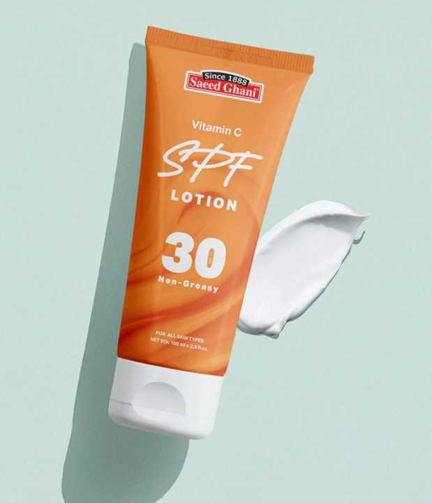 SPF 30 Sunblock Lotion – Daily UV Protection for Face & Body | Daraz.pk