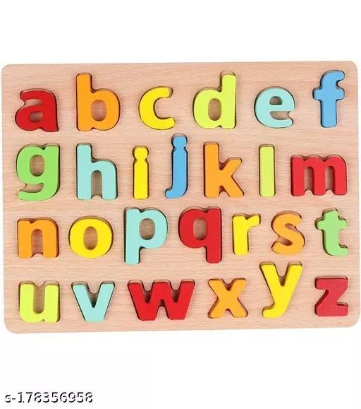 Wooden Alphabet Abc Letter Puzzle board | Daraz.pk