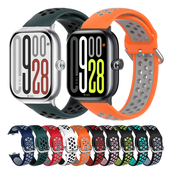 Sports Silicone Strap For Redmi Watch 5 4 Soft Breathable Bracelet For ...