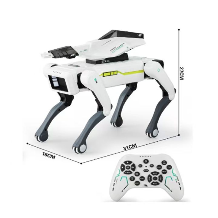 Remote Control Robot Dog Handshake Clip AI Artificial Intelligence Dual ...
