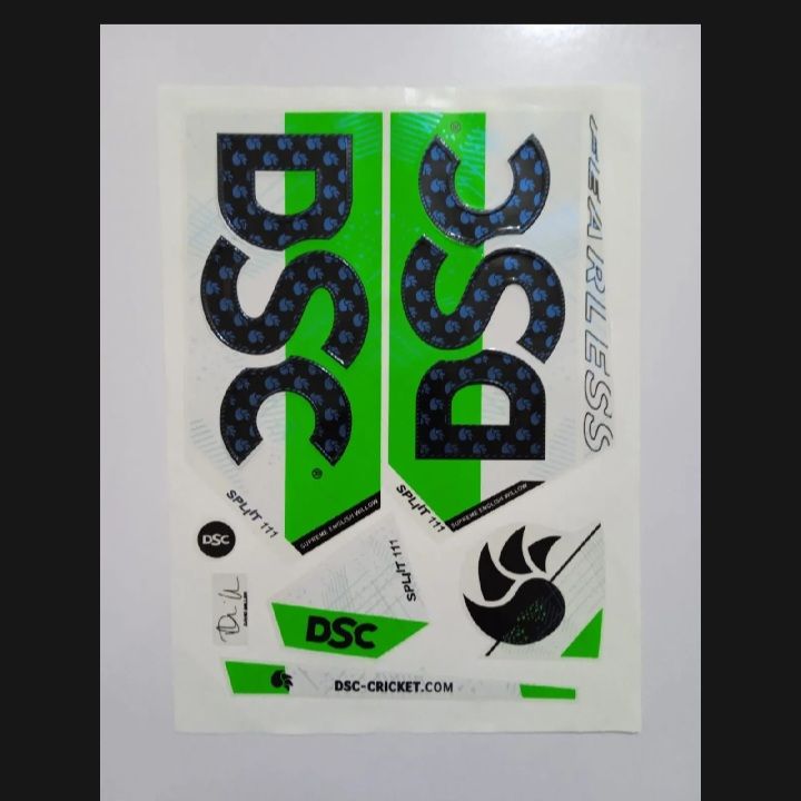 New 3D 2024 Latest DSC Green & Black Edition Top Quality Cricket Bat ...
