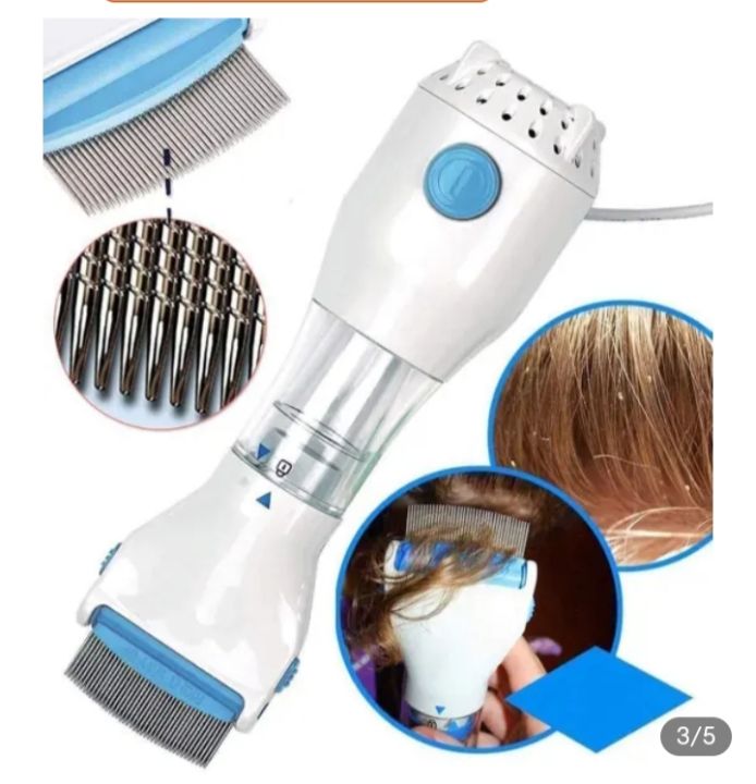 V Comb head lice machine with filter electric head lice removal and ...