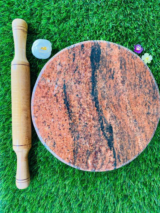 Marble Stone/Pathor Roti/Ruti/Parata/Luchi Maker with Belon | Daraz.com.bd