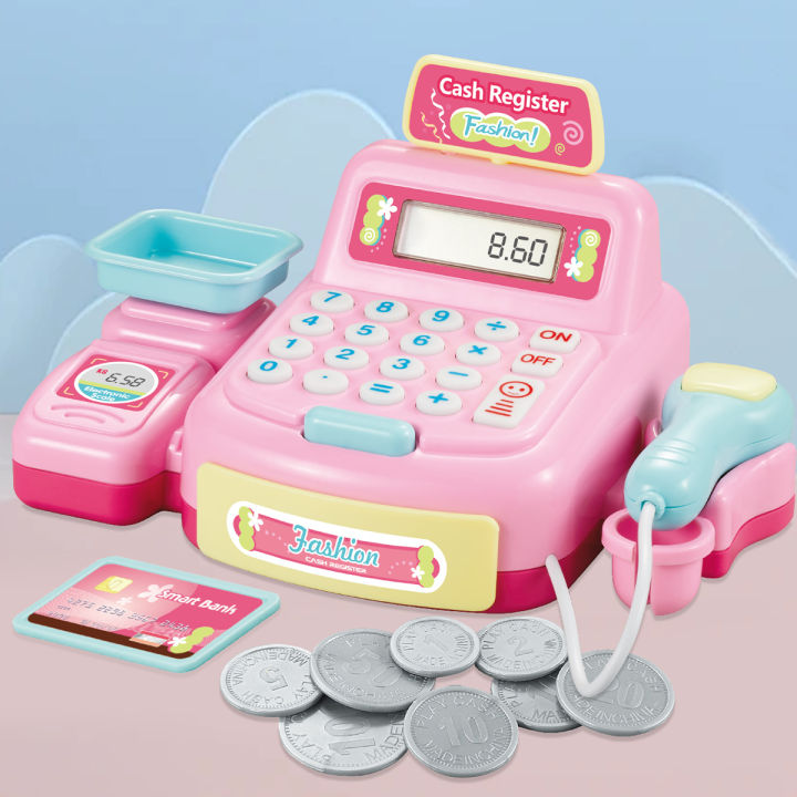 Supermarket Calculator Cash Register Toy Cash Register Educational With ...