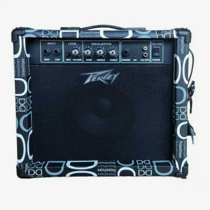 Peavey YX-15 Guitar Amplifier | 15W Guitar Amplifier Amp Speaker with 3 ...