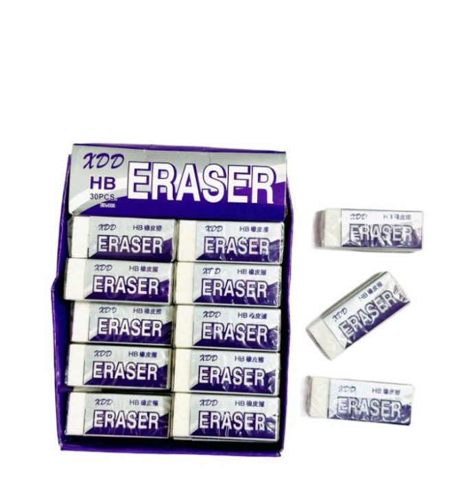 30 pieces HB eraser set | Daraz.lk