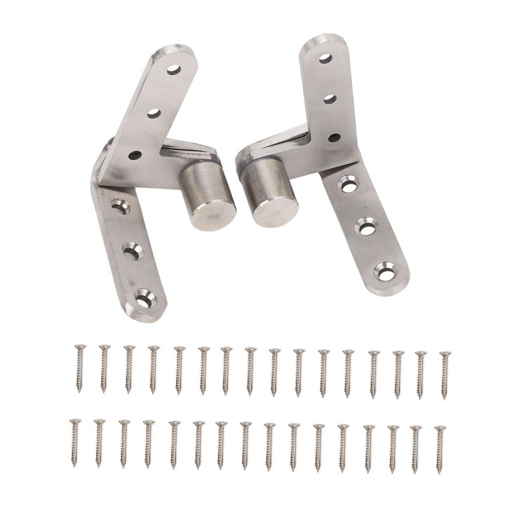 Door Pivot Hinges Heavy Duty Stainless Steel 270 Degree Rotating Inset ...