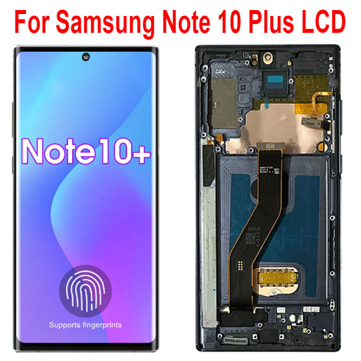 For Amoled Note 10 Plus Screen for Samsung Galaxy Note10+ N975F Lcd ...