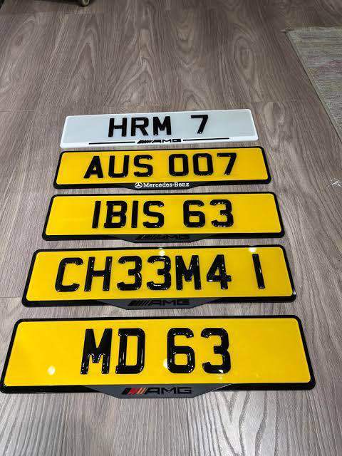 Customized number plate | Daraz.pk