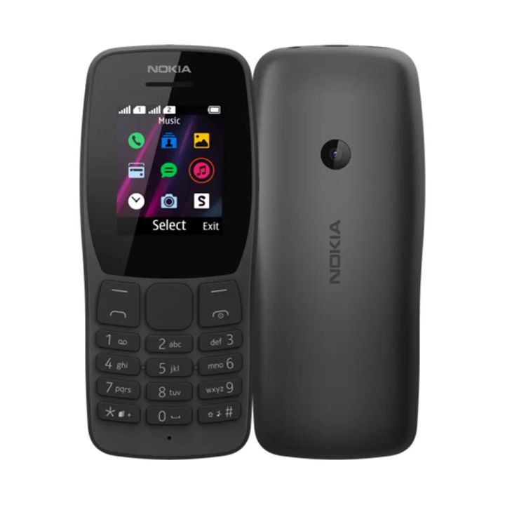 Nokia 110 Dual SIM Keypad Phone 1.77-Inch Display PTA Approved Made in ...