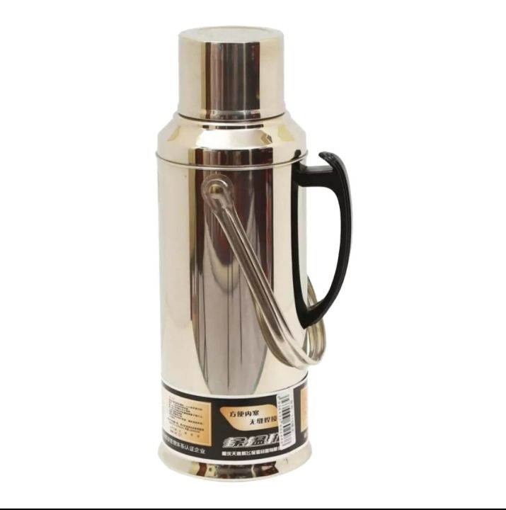 Steel Body Thermos Vacuum Flask 3.2 Ltrs Glass Inside | Daraz.com.np