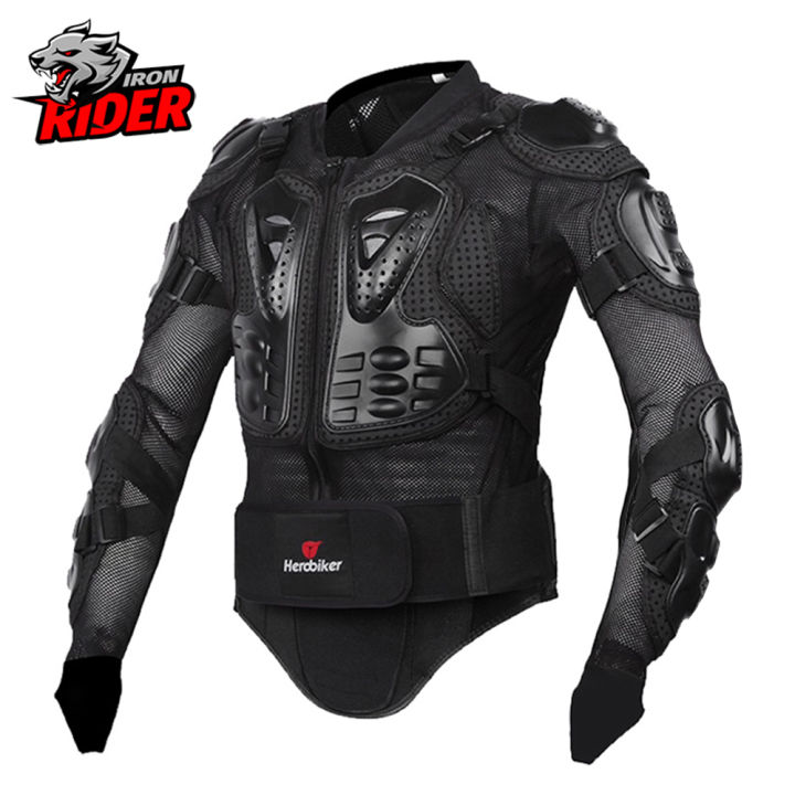 Men's Motorcycle Jackets Turtle Full Body Armor Protection Jackets ...
