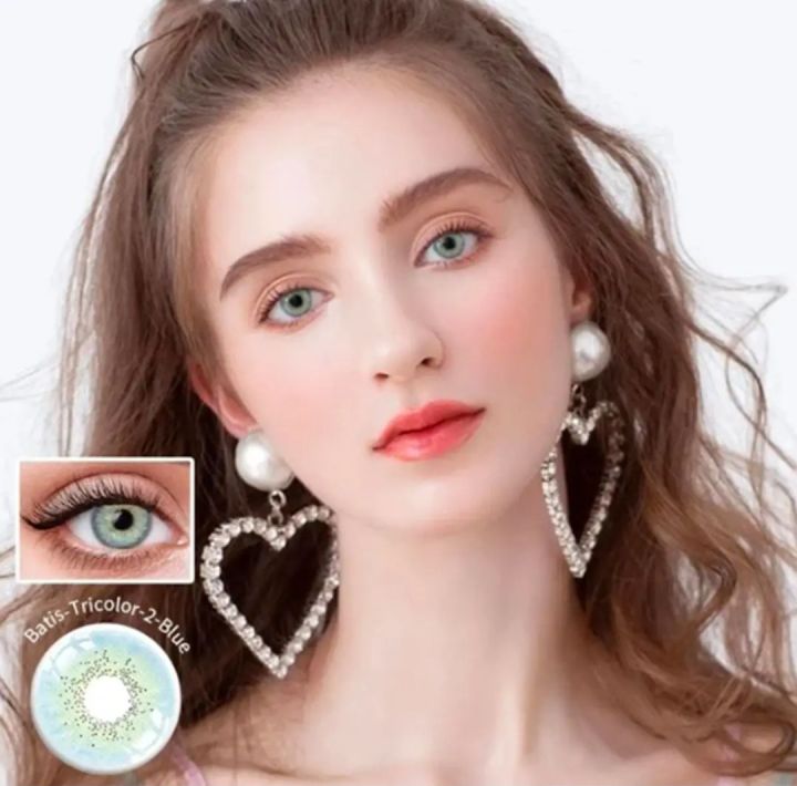 Color Name: BLUE 🔵, Soft Colored Cosmetics Lenses / Colored Contact ...