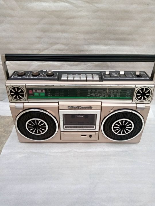 Radio National Panasonic With Cassette Player MW.SW1.SW2.SW3 4 Bands ...