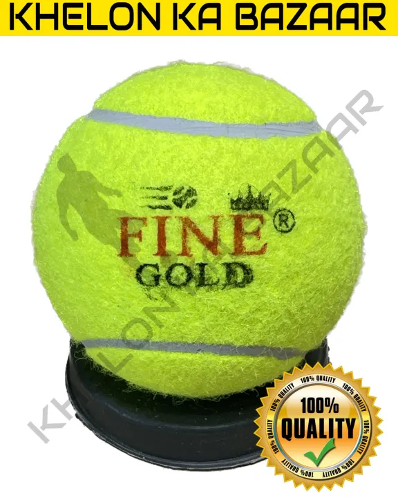 Original Fine Gold Tennis Ball - Best Quality Fine Ball - Best for ...