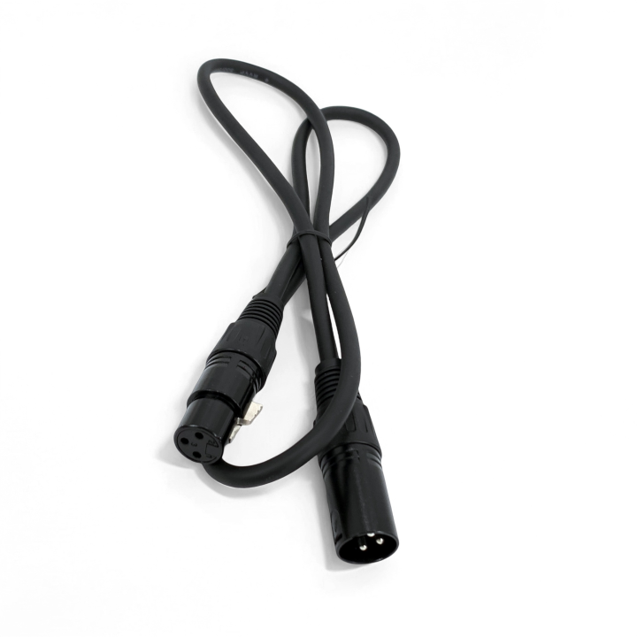 DMX512 3-pin 1m/2m/3m/5m/10m Signal Cable High Quality XLR Connect Par ...