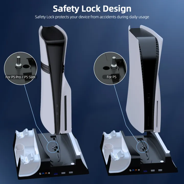 PS5/PS5 slim Game console multi-function cooling base P5 Wireless ...