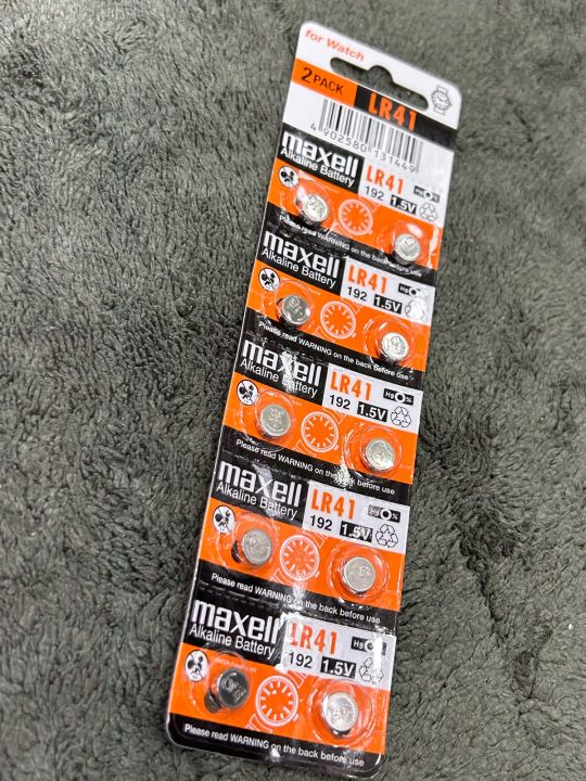 Maxell LR41 Alkaline Battery(10pec) | Daraz.lk