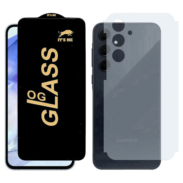 Samsung A55 OG Glass Screen Protector HD Plus Premium Clarity + Soft ...