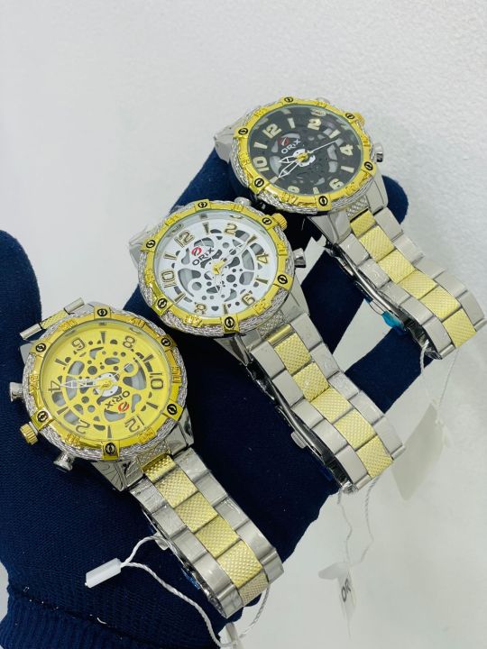 ORIX FASHION STEEL STRAP WATCHES FOR MENS | Daraz.lk