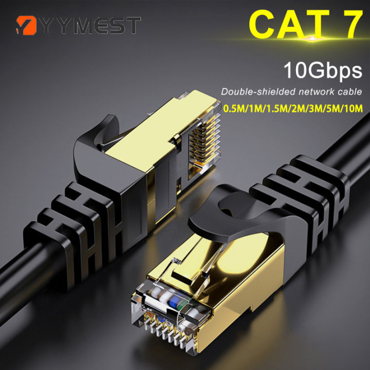 CAT7 Ethernet Cable 10Gb RJ45 Lan Network Cable Networking Ethernet ...