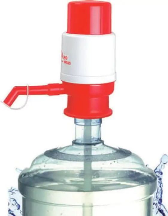 Pure Life Plus Drinking Water Pump Plastic Manual Water Dispenser ...