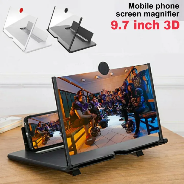 3D Mobile Phone Screen Amplifier, Eyes Protection HD Magnifying Glass ...