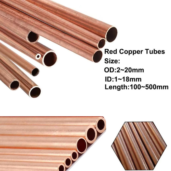1pcs copper pipe copper straight pipe outer diameter 2~20mm inner ...